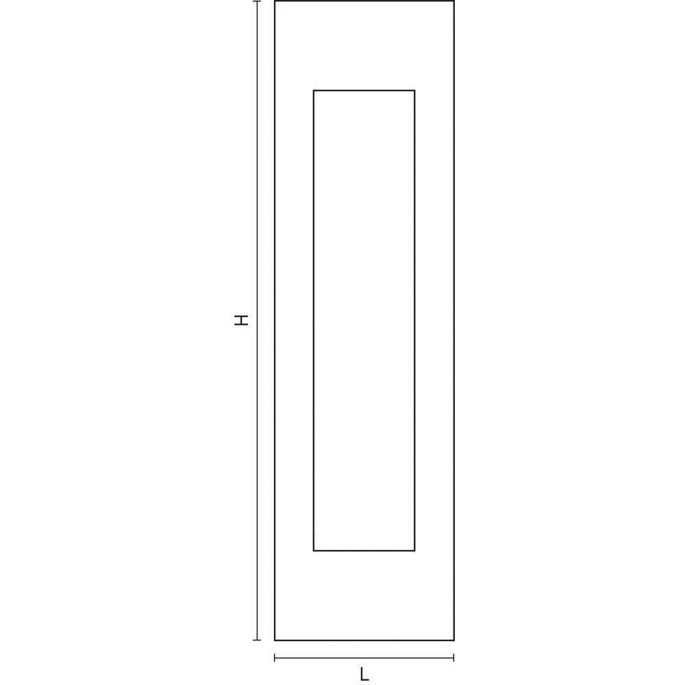 CROFT Upright Letter Plate 1642