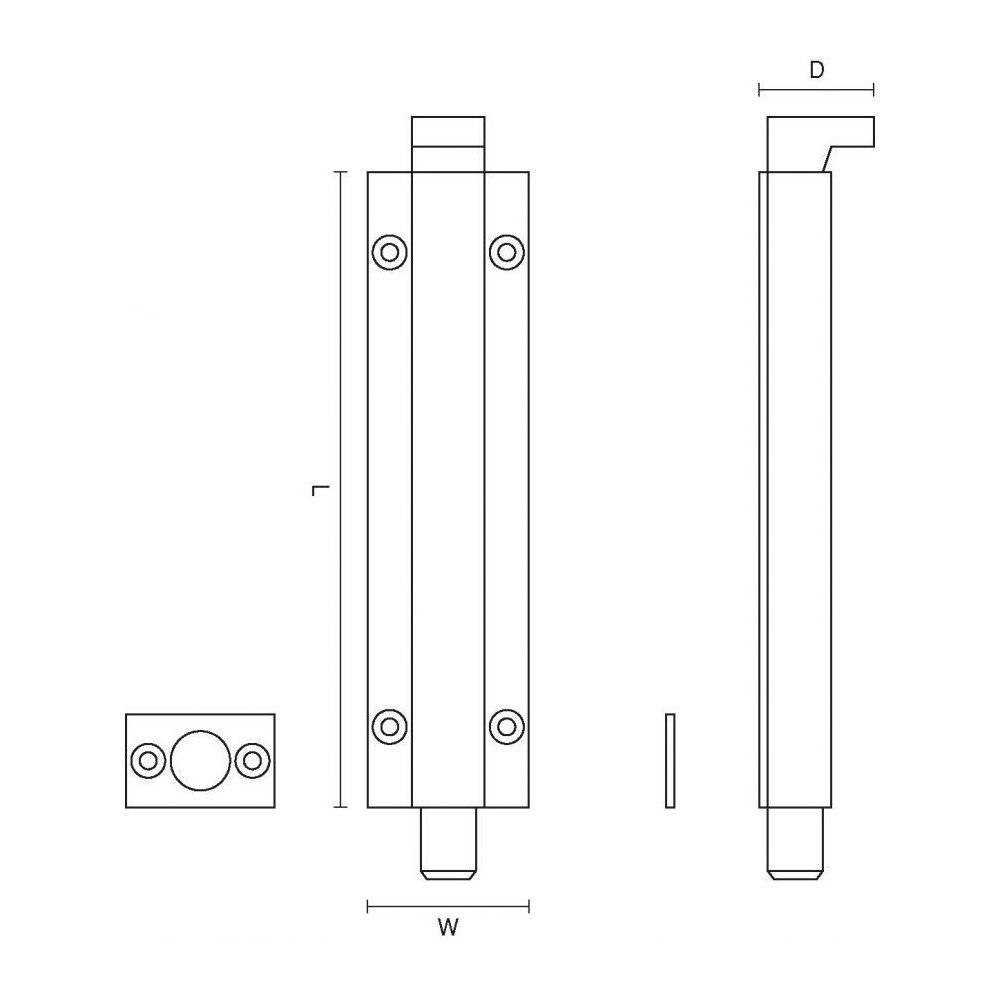 Foot Bolt 4555
