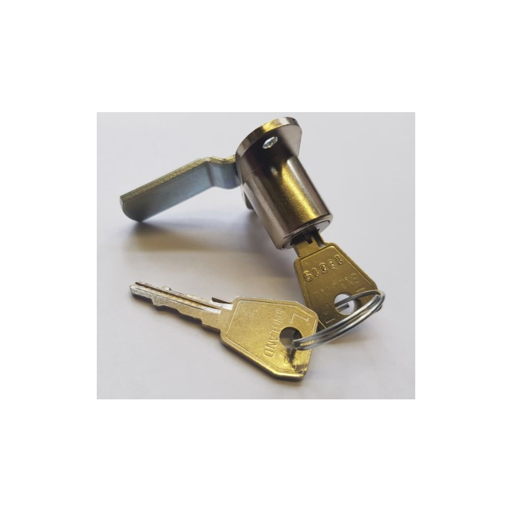 Lowe & Fletcher 19mm Tambour Lock 5811 (with 3mm cranked cam) set c/w ...