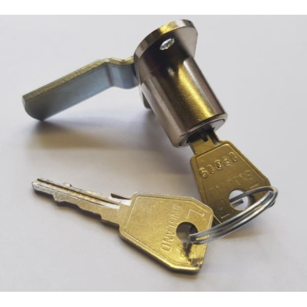 Lowe & Fletcher 19mm Tambour Lock 5811 (with 3mm cranked cam) set c/w ...