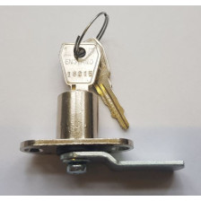 Lowe & Fletcher 19mm Tambour Lock 5811 (with 3mm cranked cam) set c/w ...