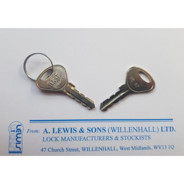 Genuine Lowe & Fletcher 95/97 Series Master Key