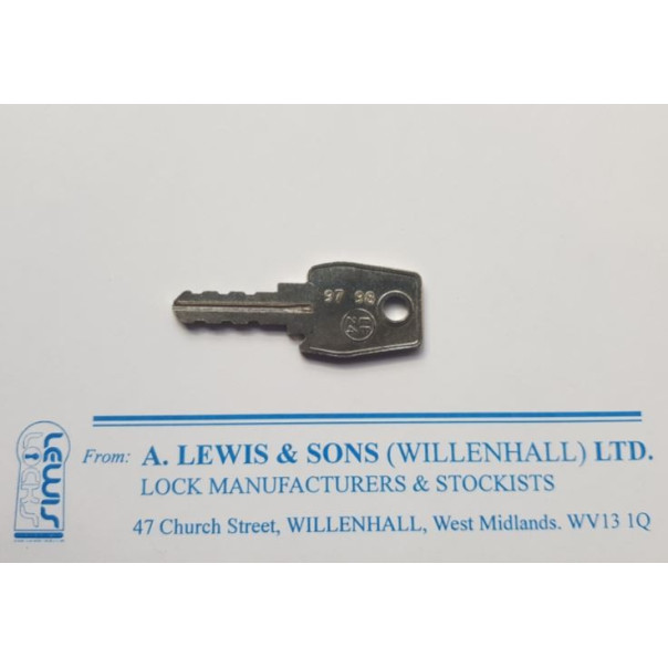 Genuine Lowe & Fletcher 97/98 Series Master Key