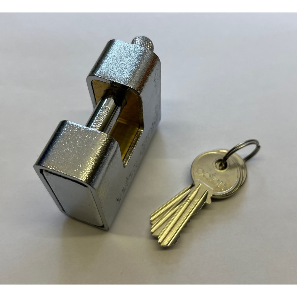 Baton 770-FB 60mm Armored Sliding Shackle Block padlock for containers